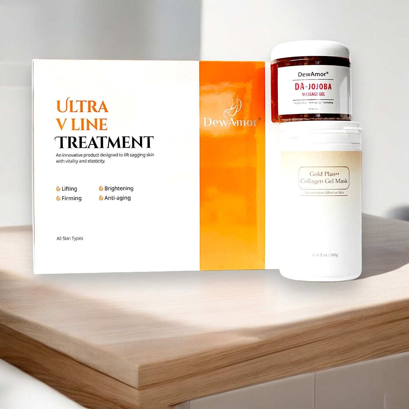 (STARTER KIT) Ultra V Line Treatment - (10 Treatments + Crystal Gold P