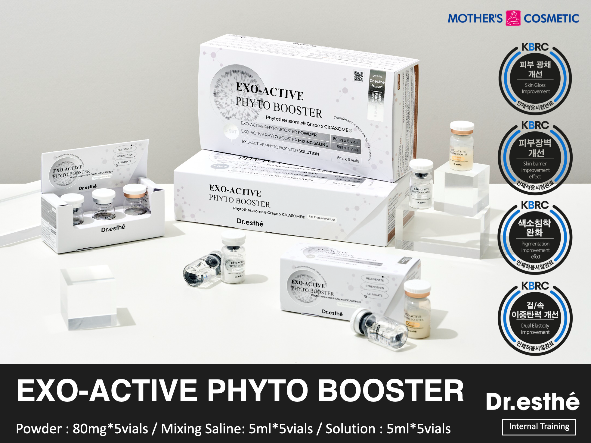 EXO-ACTIVE PHYTO BOOSTER (Box/5mL x 5 Vials) Retail $370 - Plant-deriv