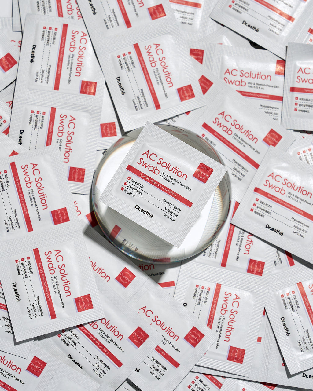 AC Solution Swab 100/Box Retail $55 - #1 Best-Selling Acne Care in Kor