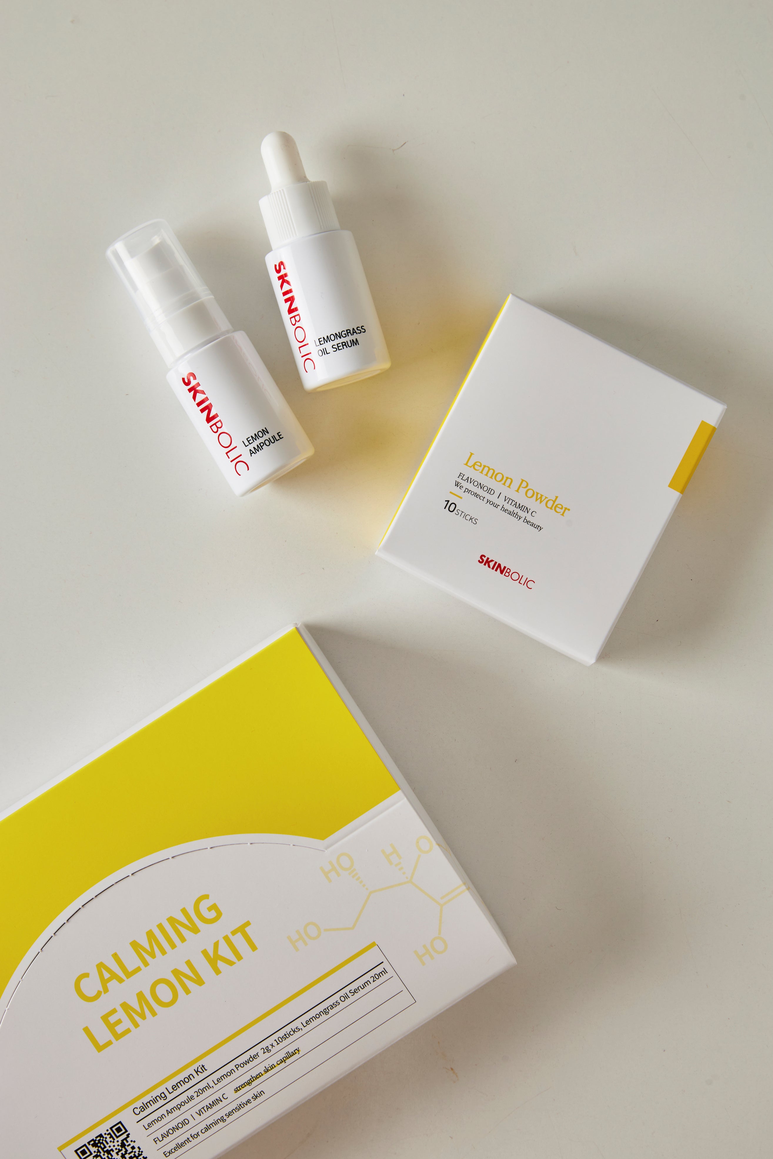 (STARTER KIT) Calming Lemon Kit (Box/10 Treatments) - Brightening Lemo