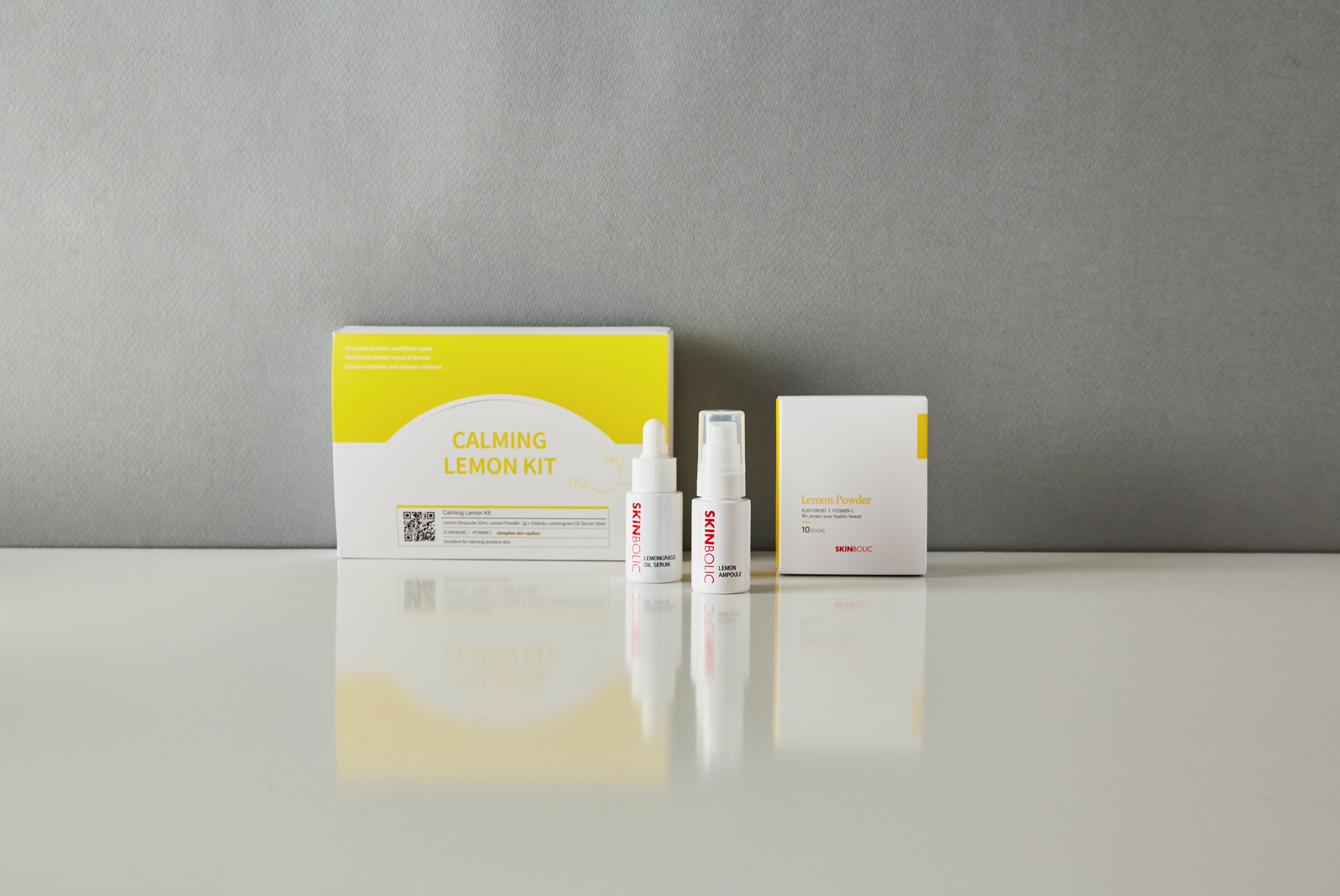 (STARTER KIT) Calming Lemon Kit (Box/10 Treatments) - Brightening Lemo