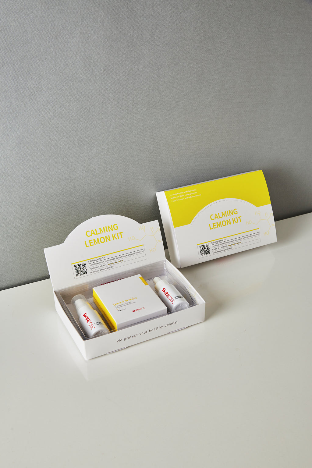 (STARTER KIT) Calming Lemon Kit (Box/10 Treatments) - Brightening Lemo
